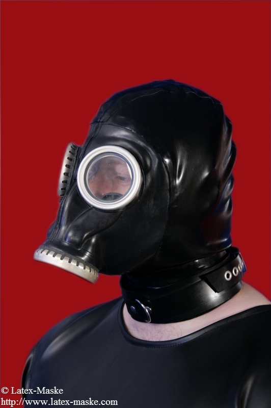 Russische Gasmaske - Latex-Maske